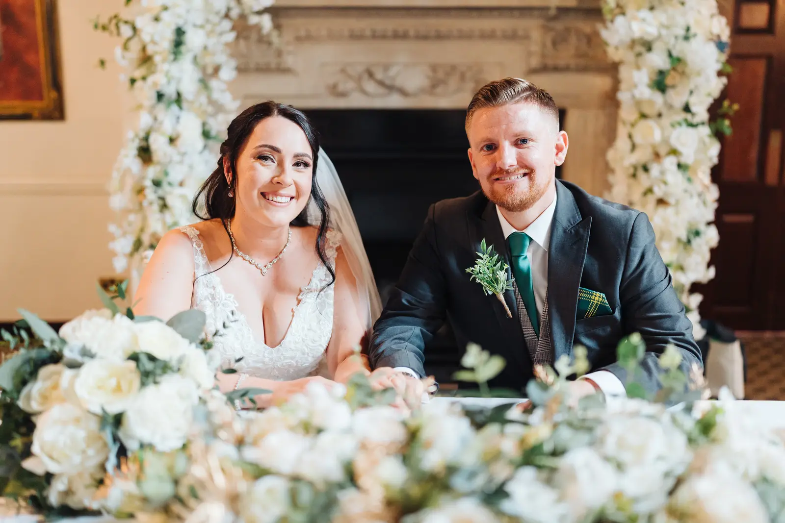 Dunston Hall Wedding Photographer / Erin & Ashley